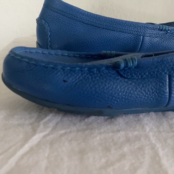 Coach | Shoes | Coach Royal Blue Leather Loafer Flats | Poshmark